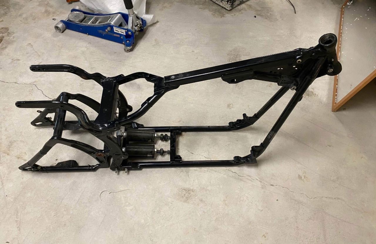 2005 Harley Heritage Softail frame - HENRY GAGES PARTS